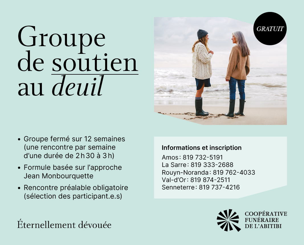 Gérard Pepin - Avis de décès | Coopérative funéraire de l'Abitibi